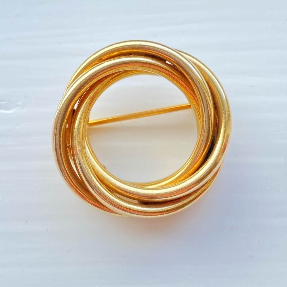 Vintage Winard Ii 1/20 12k G.F. Gold Pin Brooch - Gem